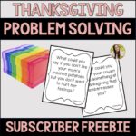 Thanksgiving Speech Therapy Resources